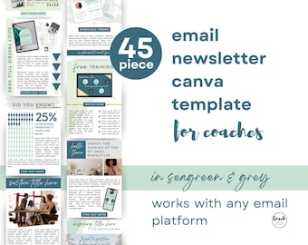 Flodesk Newsletter Template - Etsy