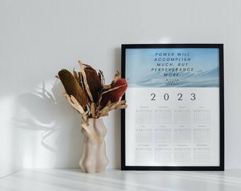 Motivational 2023 Calendar - Etsy