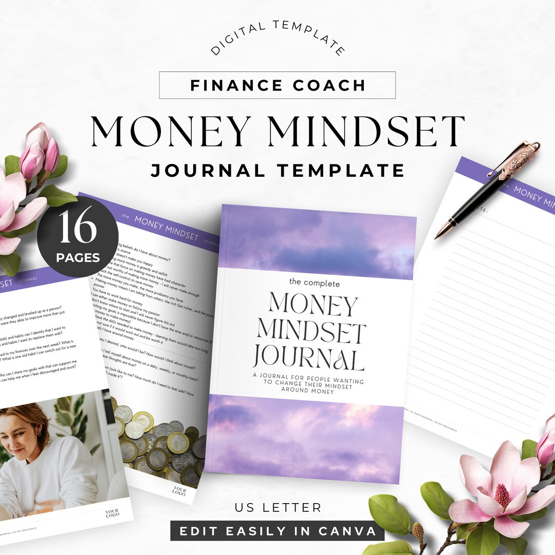 Money Mindset Journal Done for You Freebie Lead Magnet Playbook Ebook ...