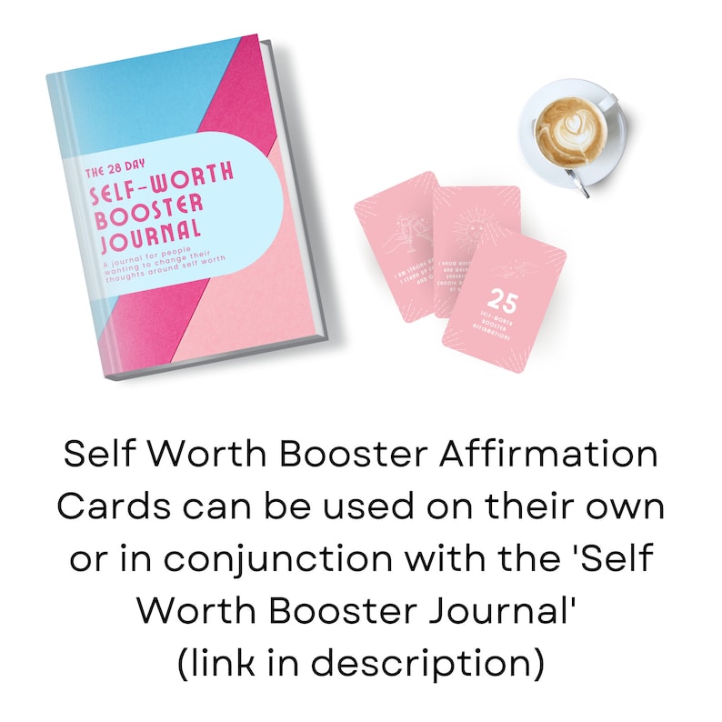 Affirmation Cards Printable Self-worth Booster, Lead Magnet, Canva ...