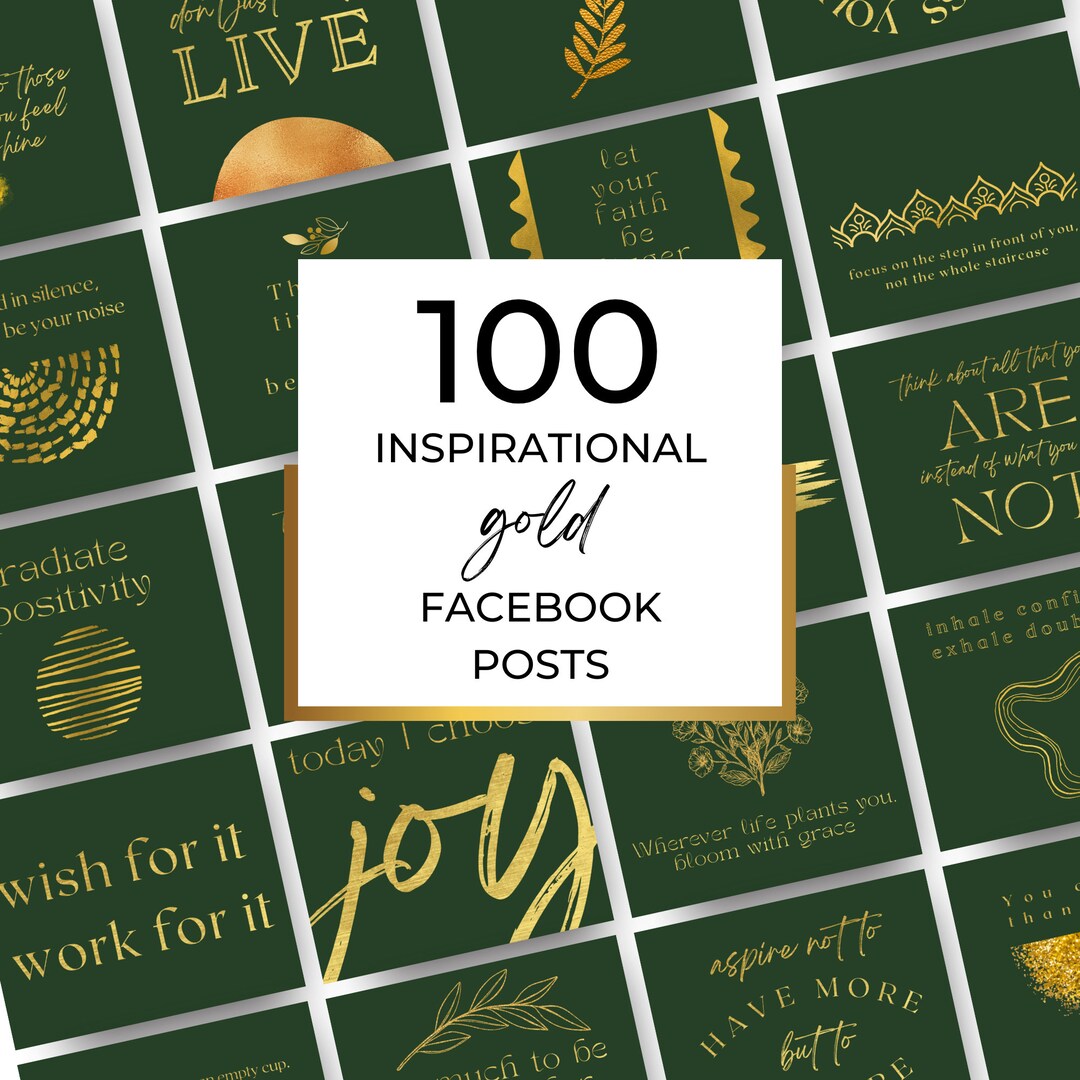 Inspirational Quotes FB Posts, for Your Facebook Group or Membership ...