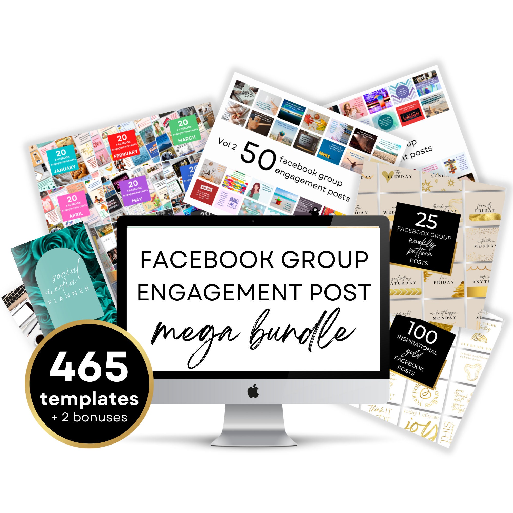 Facebook Group Engagement Post Mega Bundle INSTANT DOWNLOAD - Etsy