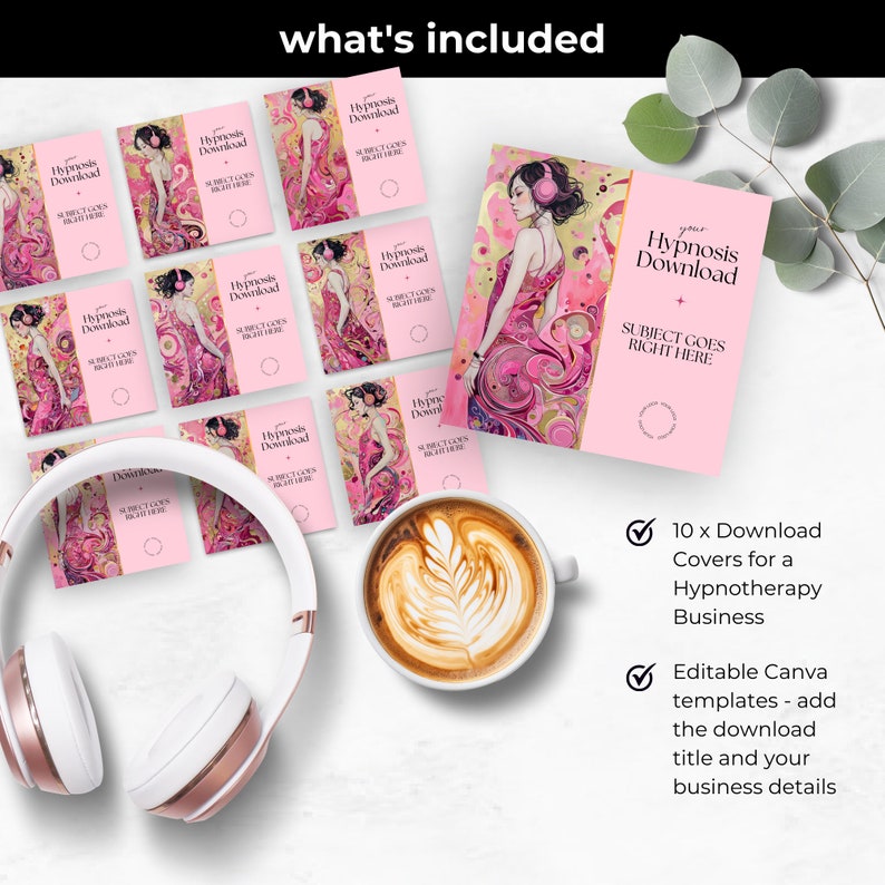 Hypnosis Download Cover Template, Hypnotherapy Business, Hypnotherapist ...