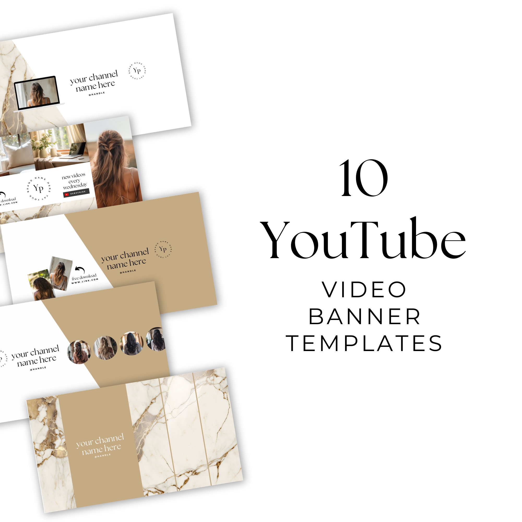 YT Template Thumbnail Video Banner End Tag Youtube Canva Templates You ...