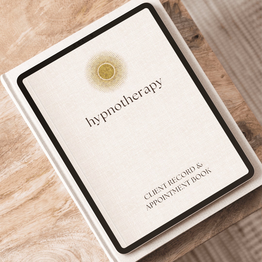 Hypnotherapy Session Notes Digital Planner for Goodnotes Appointment ...