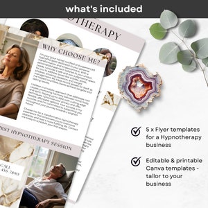 Hypnotherapist Flyer Template, Hypnotherapy Marketing, Hypnosis Promo ...