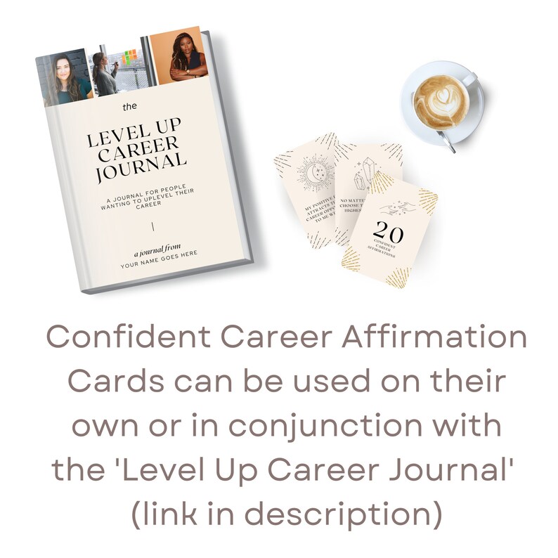 Affirmation Cards Printable - Confident Career, Freebie, Lead Magnet ...