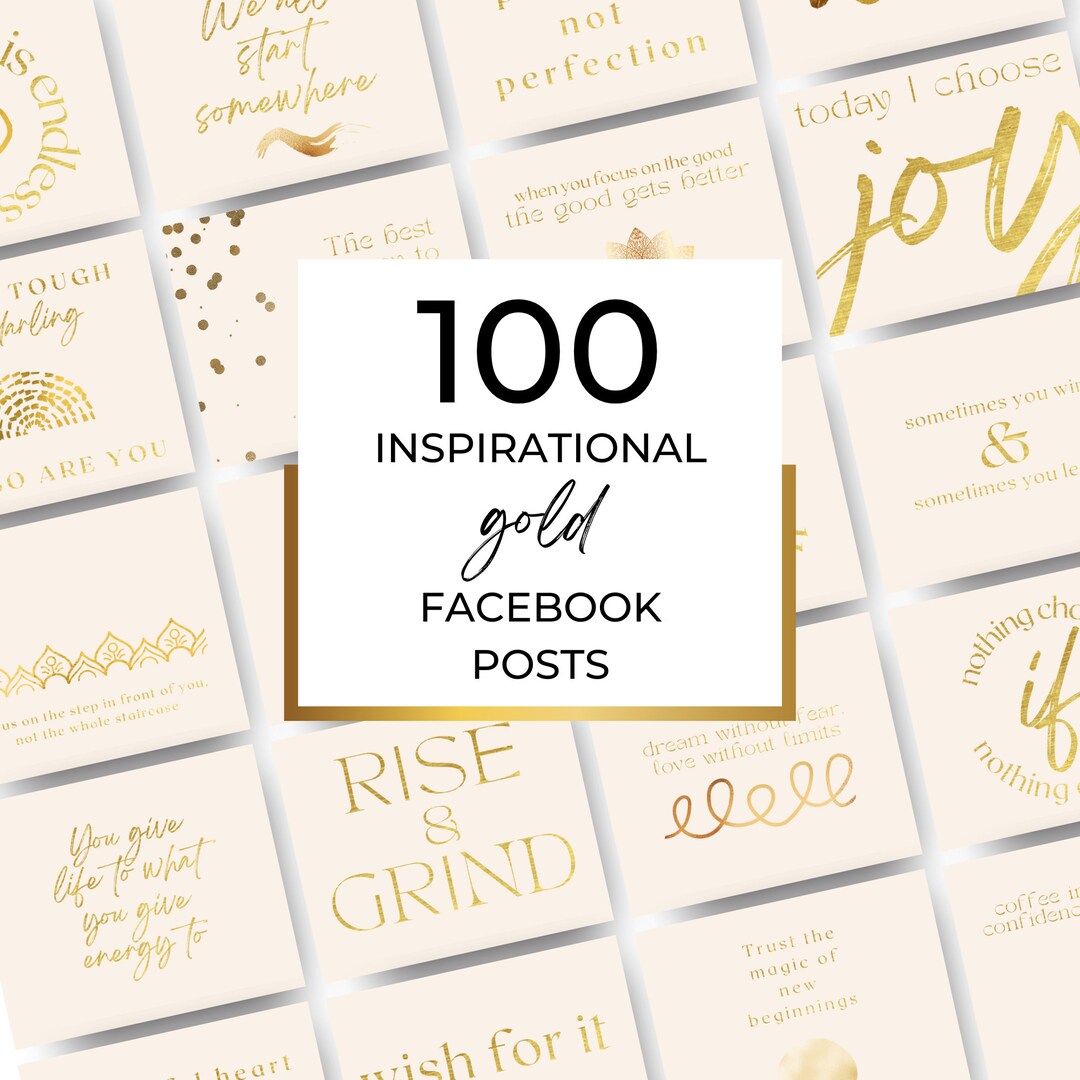 Inspirational Quotes FB Posts, for Your Facebook Group or Membership ...