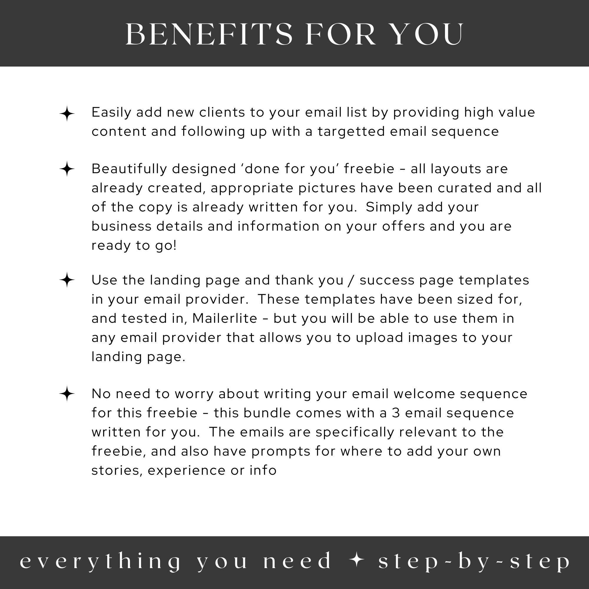 Freebie and Welcome Sequence Canva Template Bundle for Coaches ...