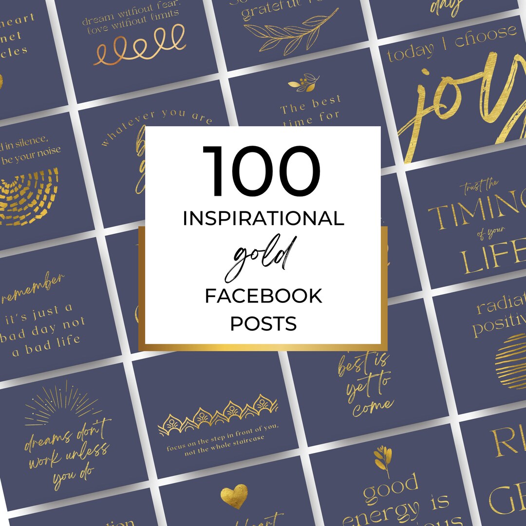 Inspirational Quotes FB Posts, for Your Facebook Group or Membership ...