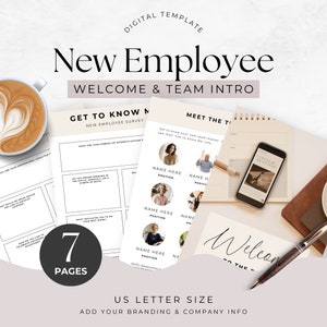 New Employee Welcome to the Team Get to Know Me Template Onboarding ...