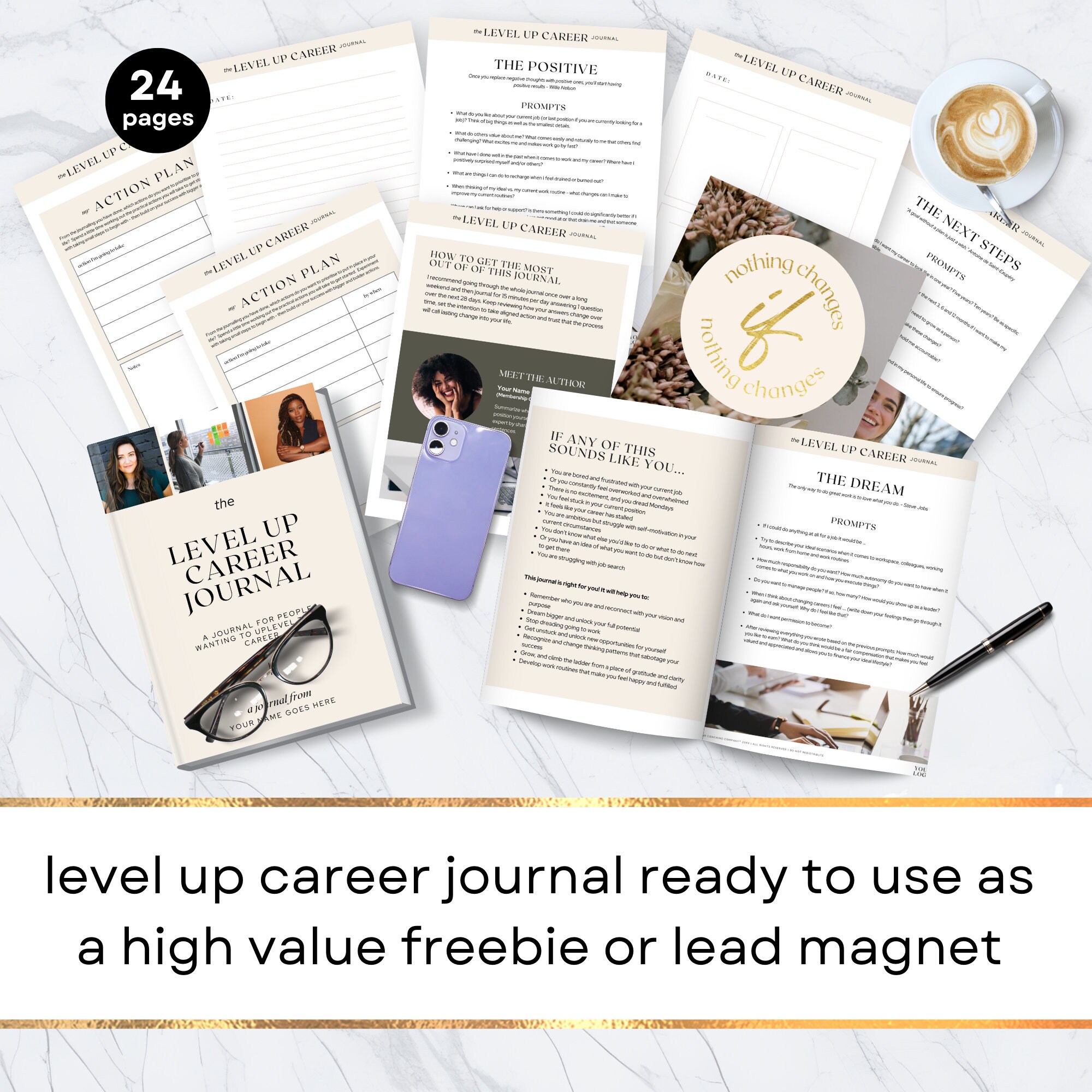 Career Coach Bundle Done for You Freebie Lead Magnet - Etsy