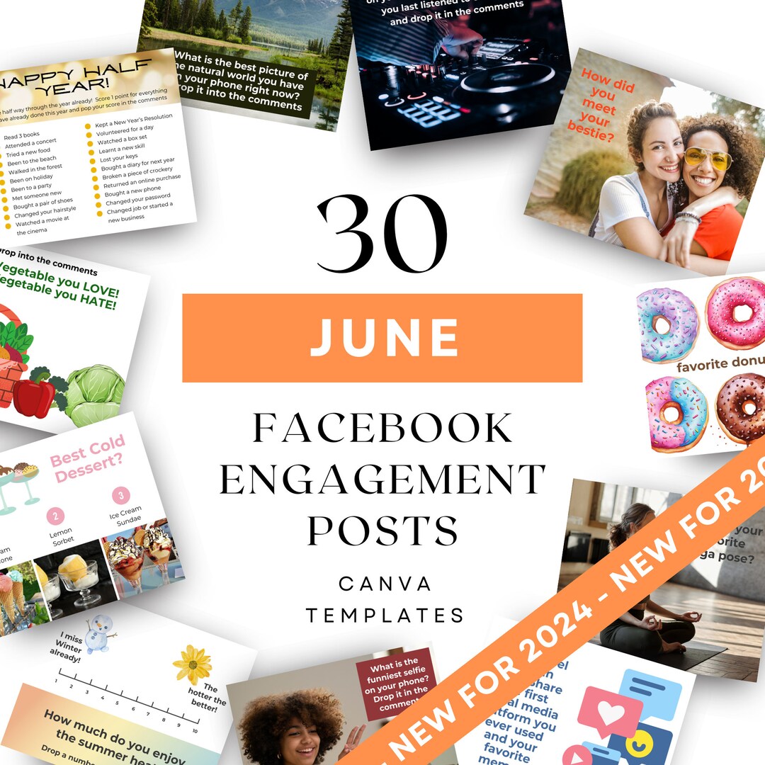 June Facebook Group Engagement Posts 2024, Membership Engagement Posts ...