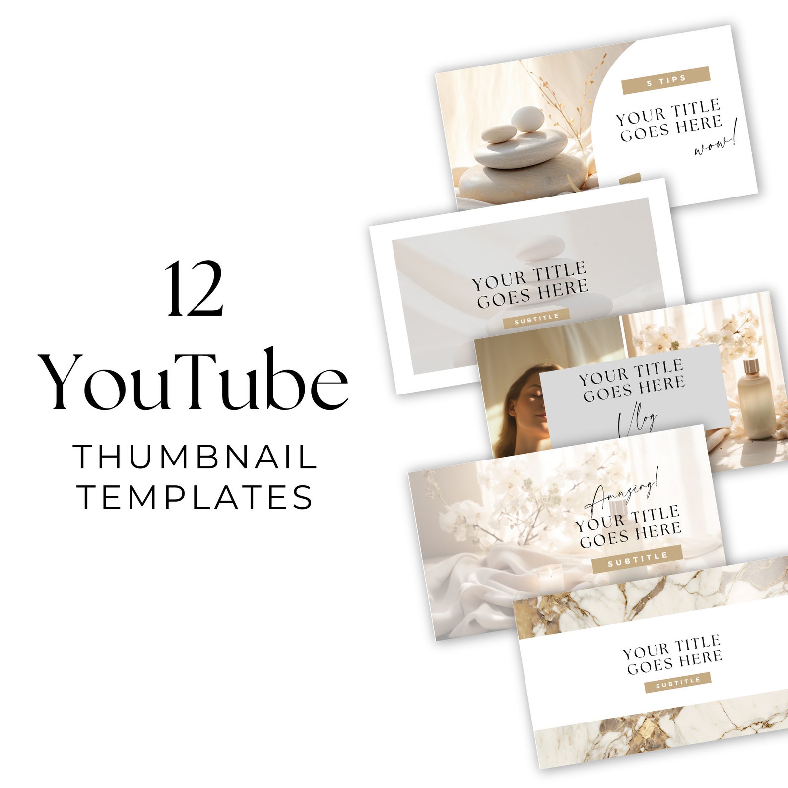 YT Template Thumbnail Video Banner End Tag Youtube Canva Templates You ...