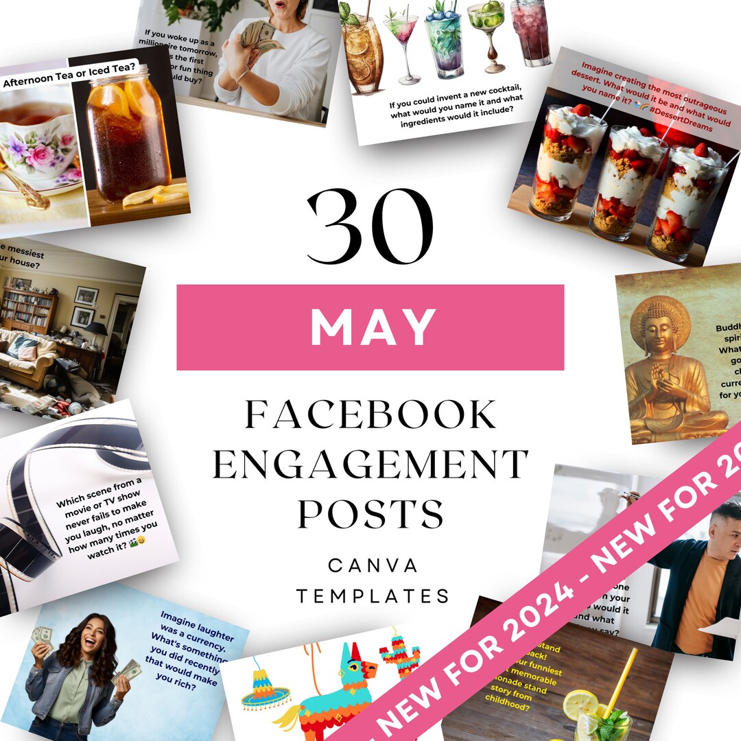 MAY Facebook Group Engagement Posts 2024, Membership Engagement Posts ...