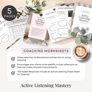 Active Listening Worksheet Canva Template, Interpersonal Communication ...