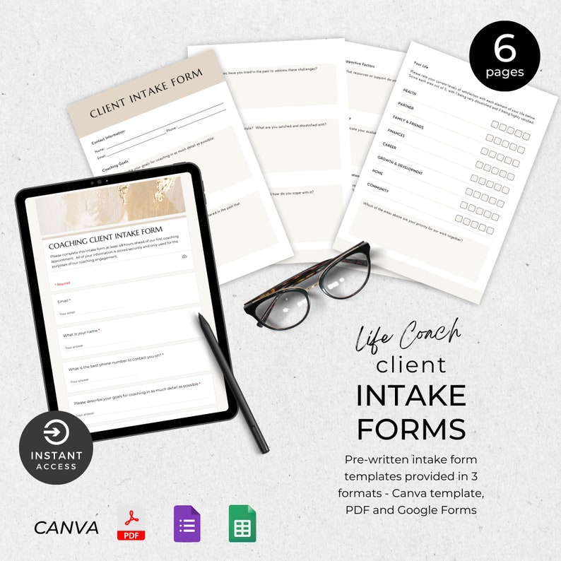 Life Coach Client Onboarding Template Bundle, Coaching Welcome Pack ...