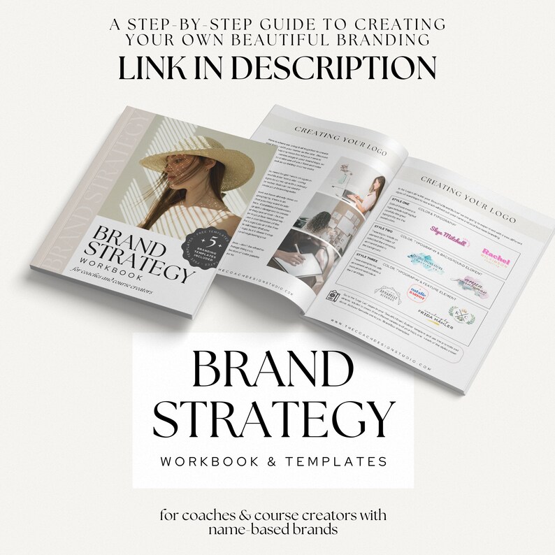 Personal Branding Kit With Logo Design, Mood Board, Color Palette With ...