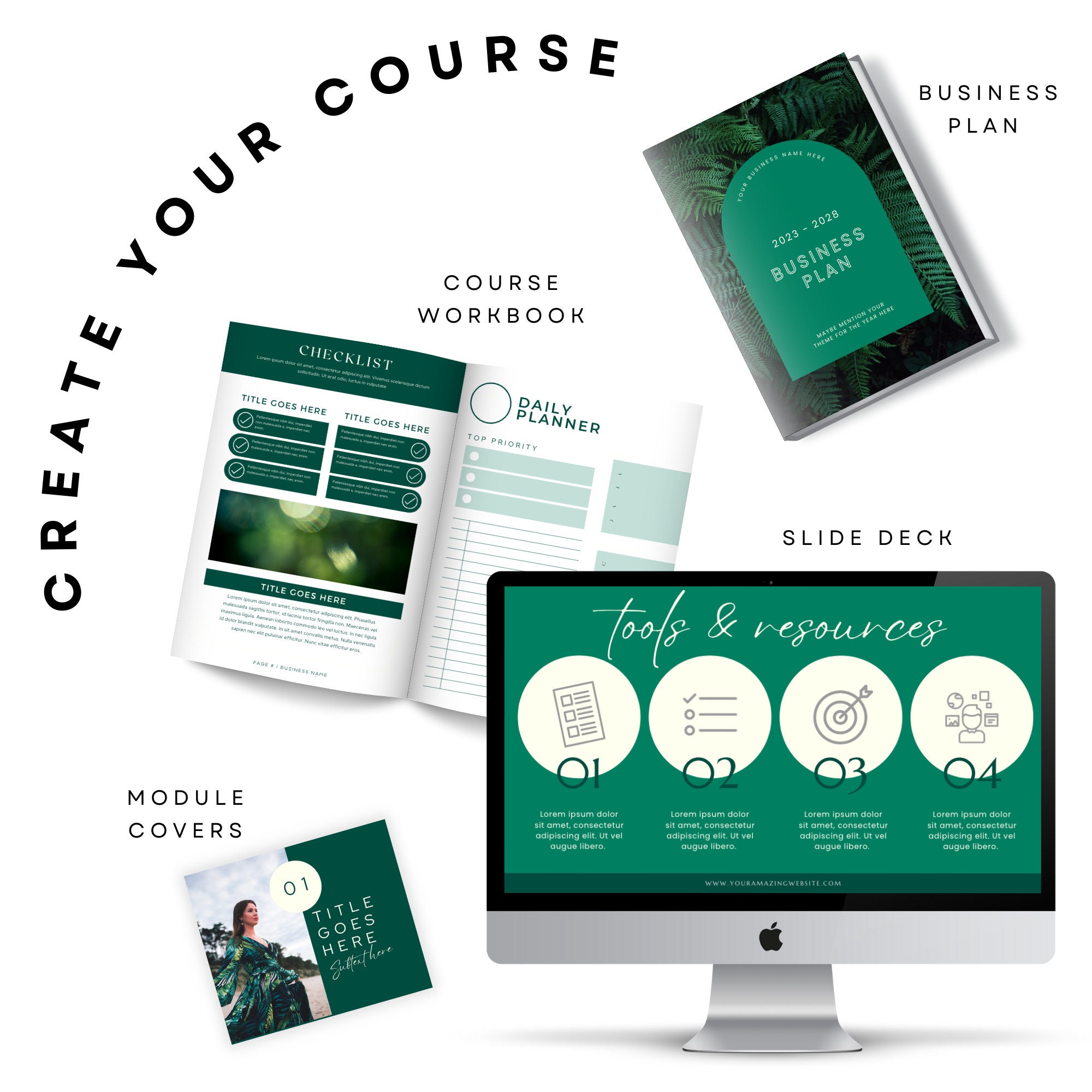Course Creator Template Bundle CANVA Templates Course Etsy course-creator-template-bundle-canva-templates-course-etsy