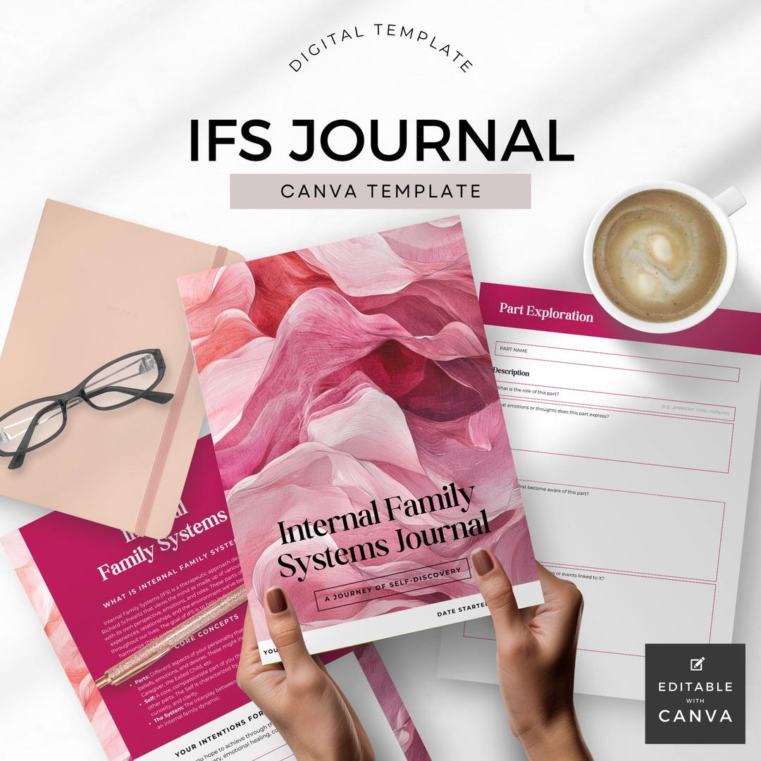 Internal Family Systems Workbook IFS Worksheets for Parts Mapping ...