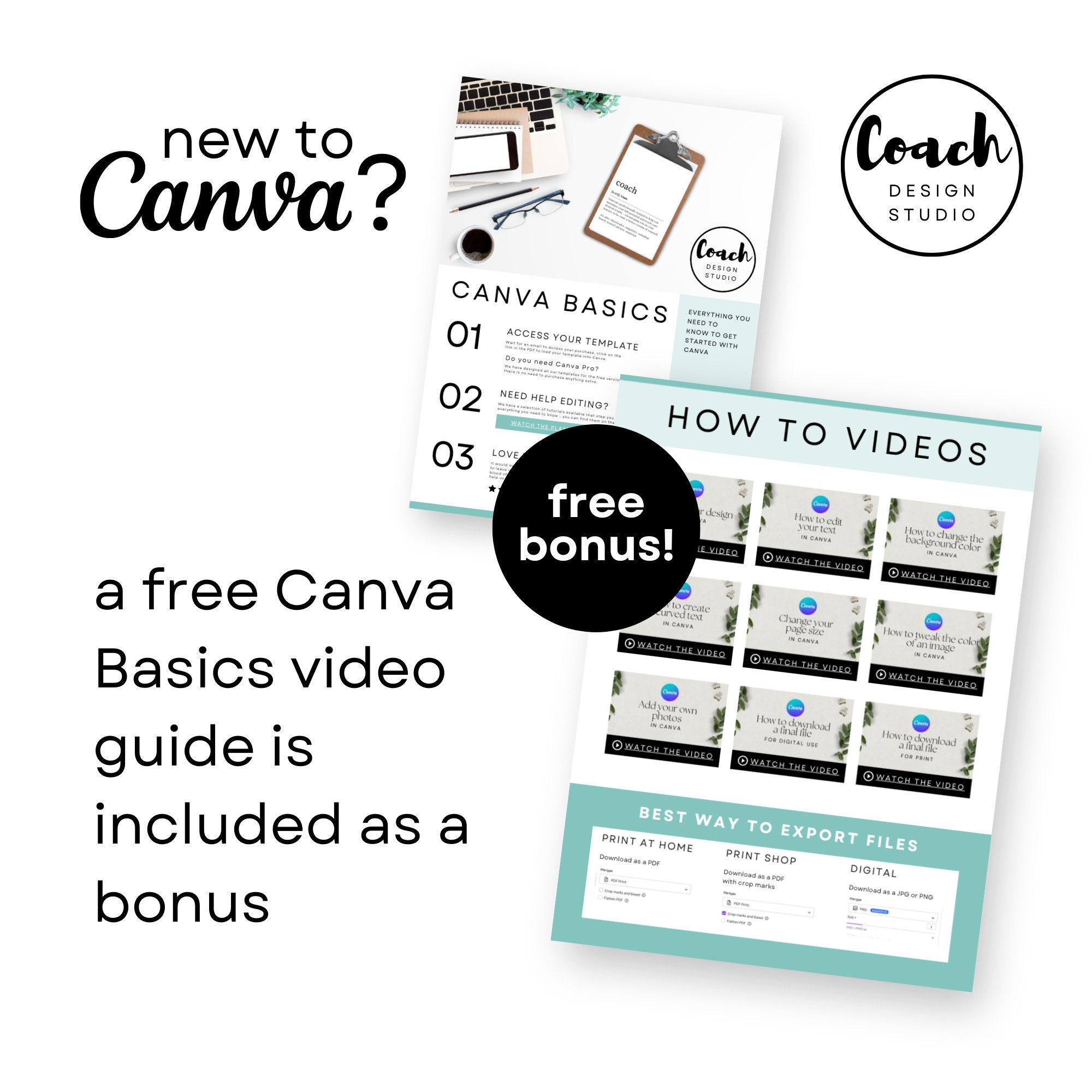 Masterclass Workbook Template for Coaches CANVA TEMPLATE for - Etsy