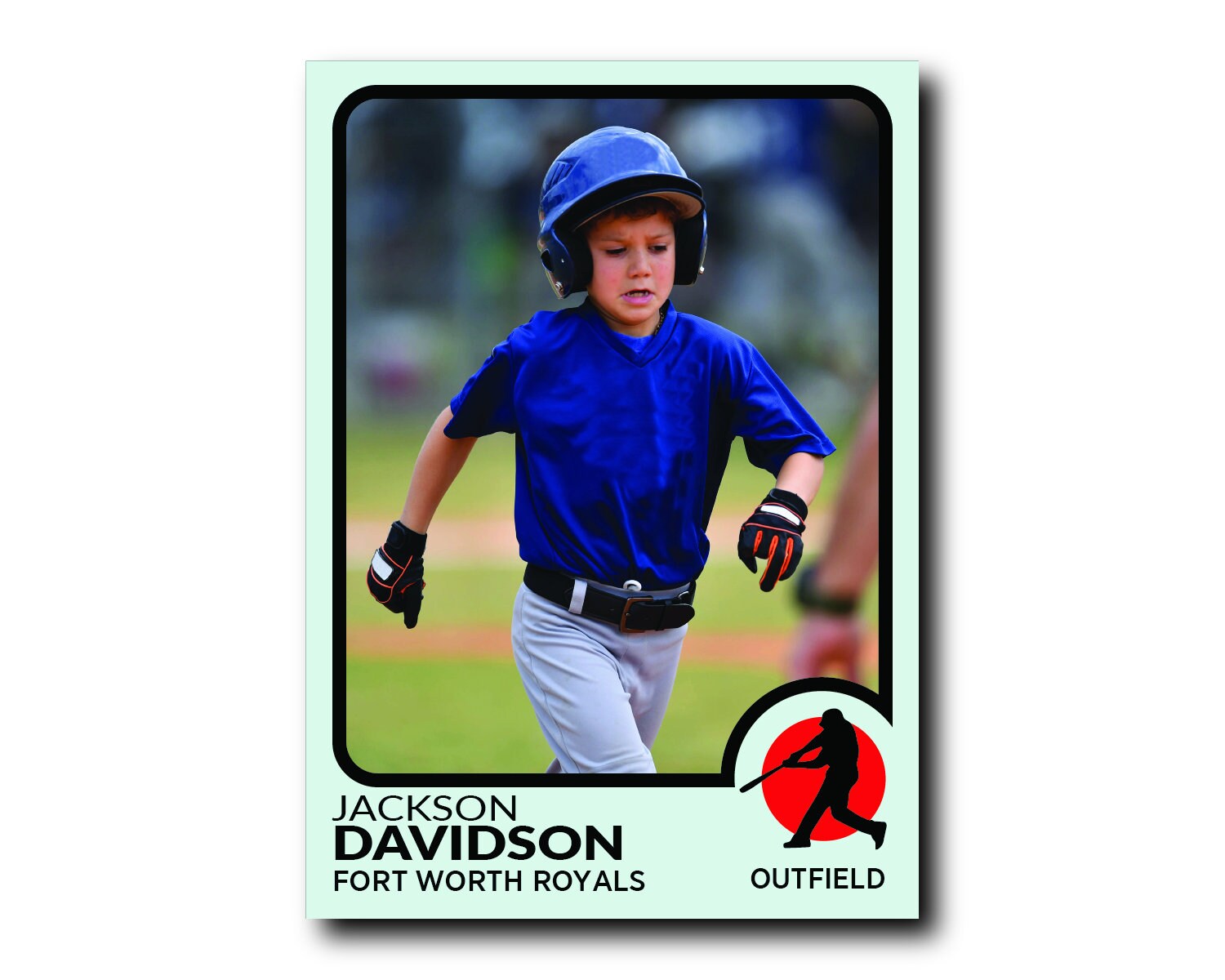 Custom Baseball Card Vintage Design - Etsy