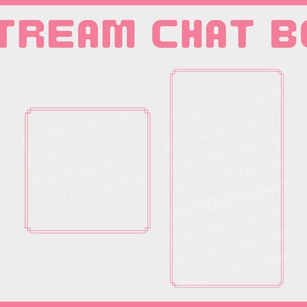 Twitch Chat Box - Etsy