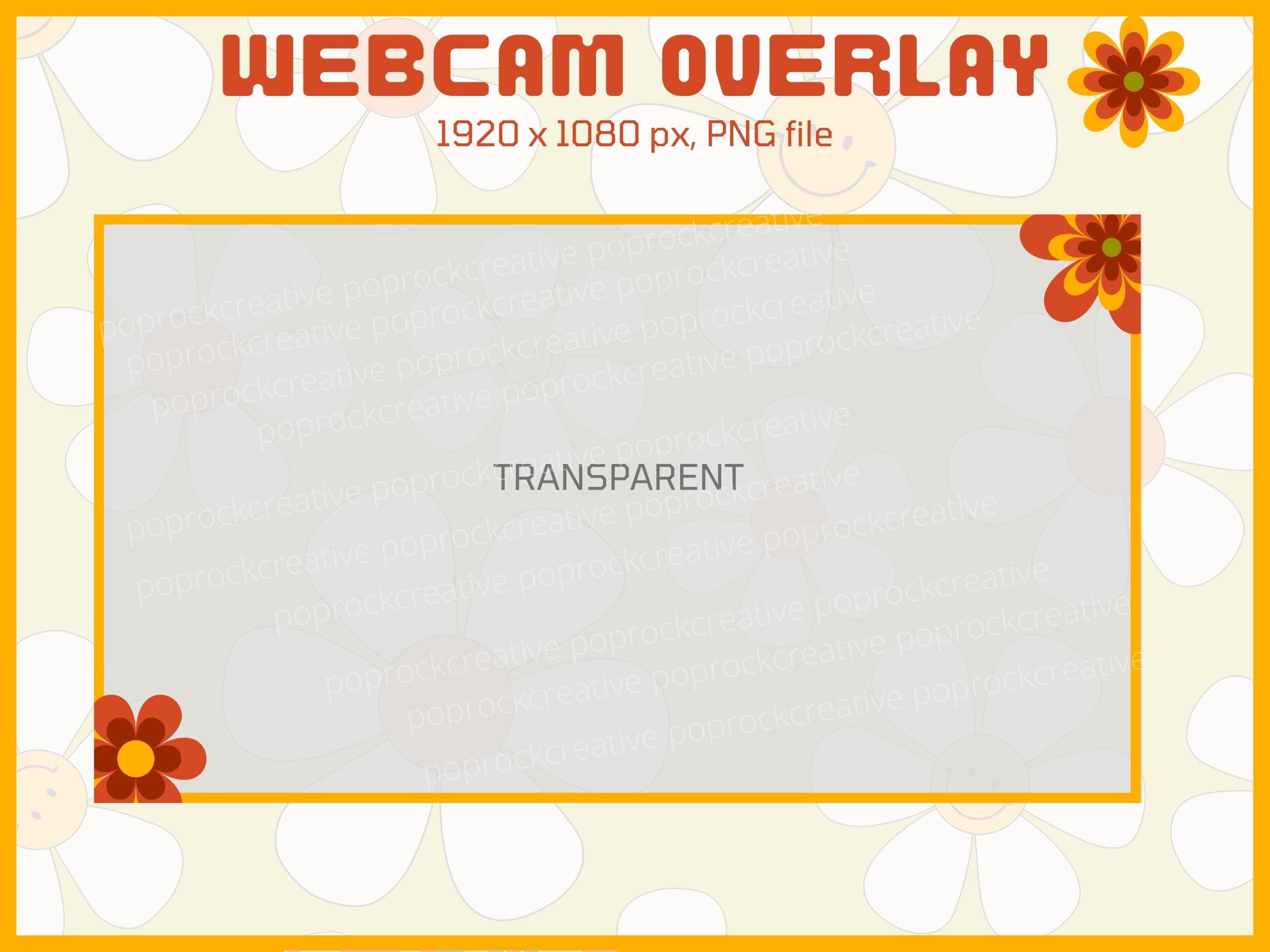 Twitch Web Cam Overlay | Retro Twitch Overlay | Web Cam | Twitch Theme ...