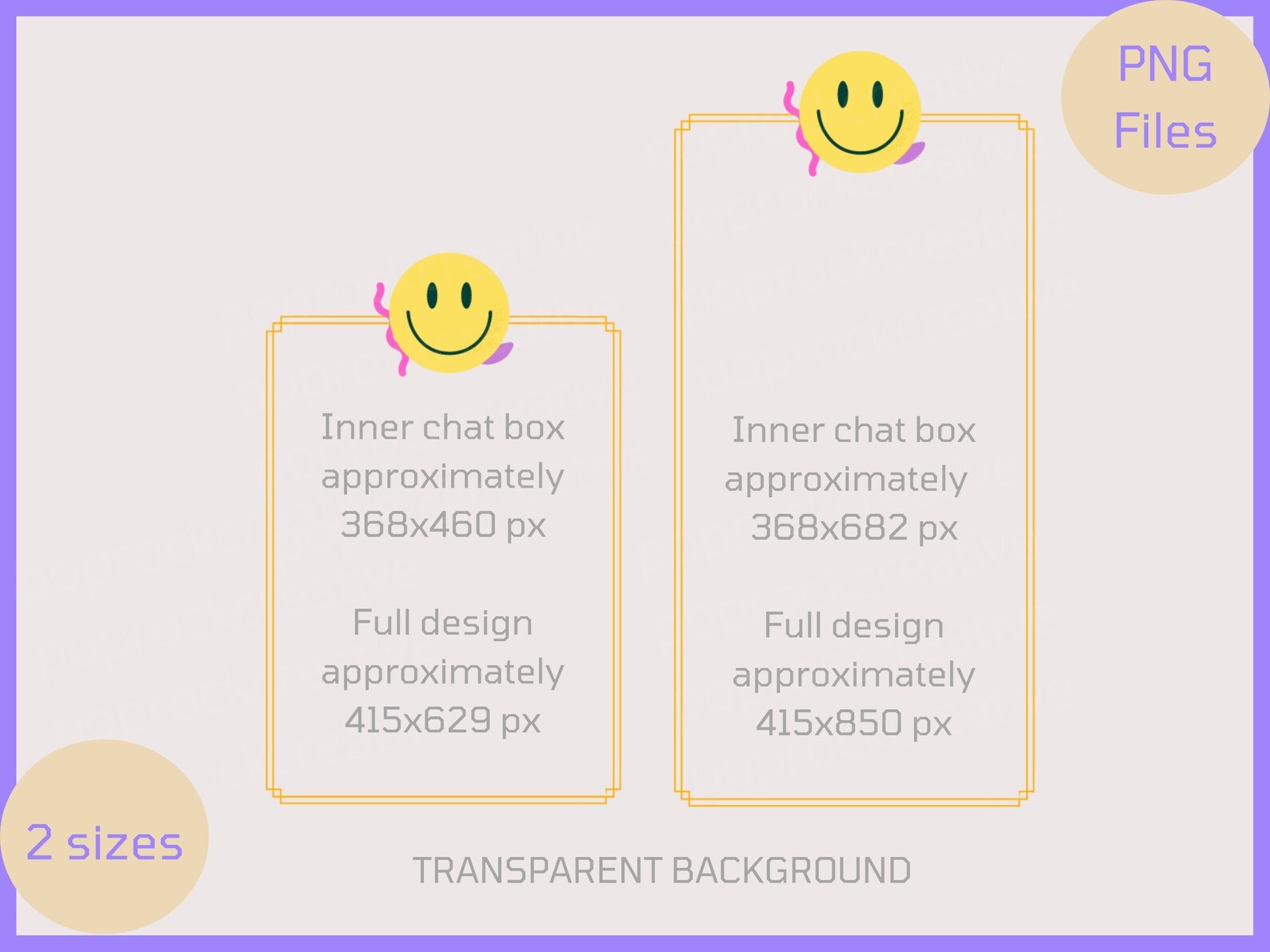 Twitch Chat Box Overlay Yellow Twitch Overlay Chat Stream - Etsy