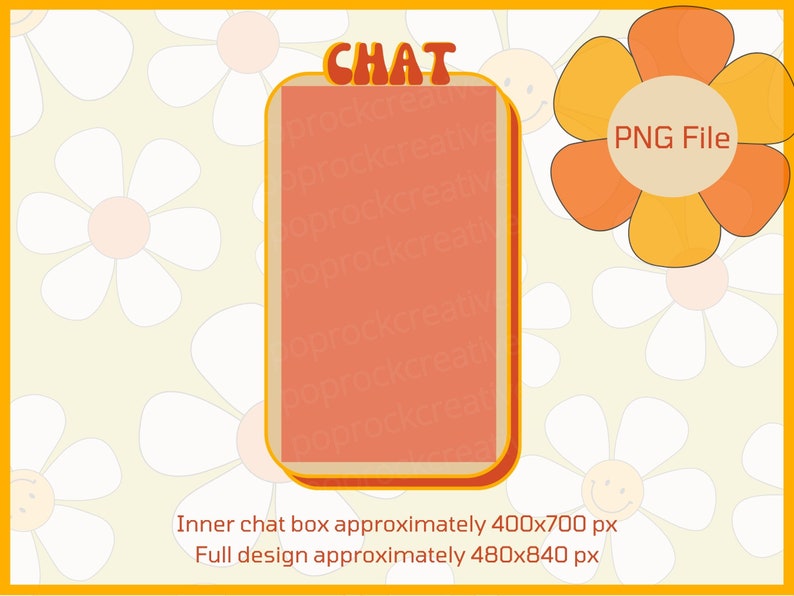 Twitch Chat Box Overlay | Retro Twitch Overlay | Chat Stream | Twitch ...