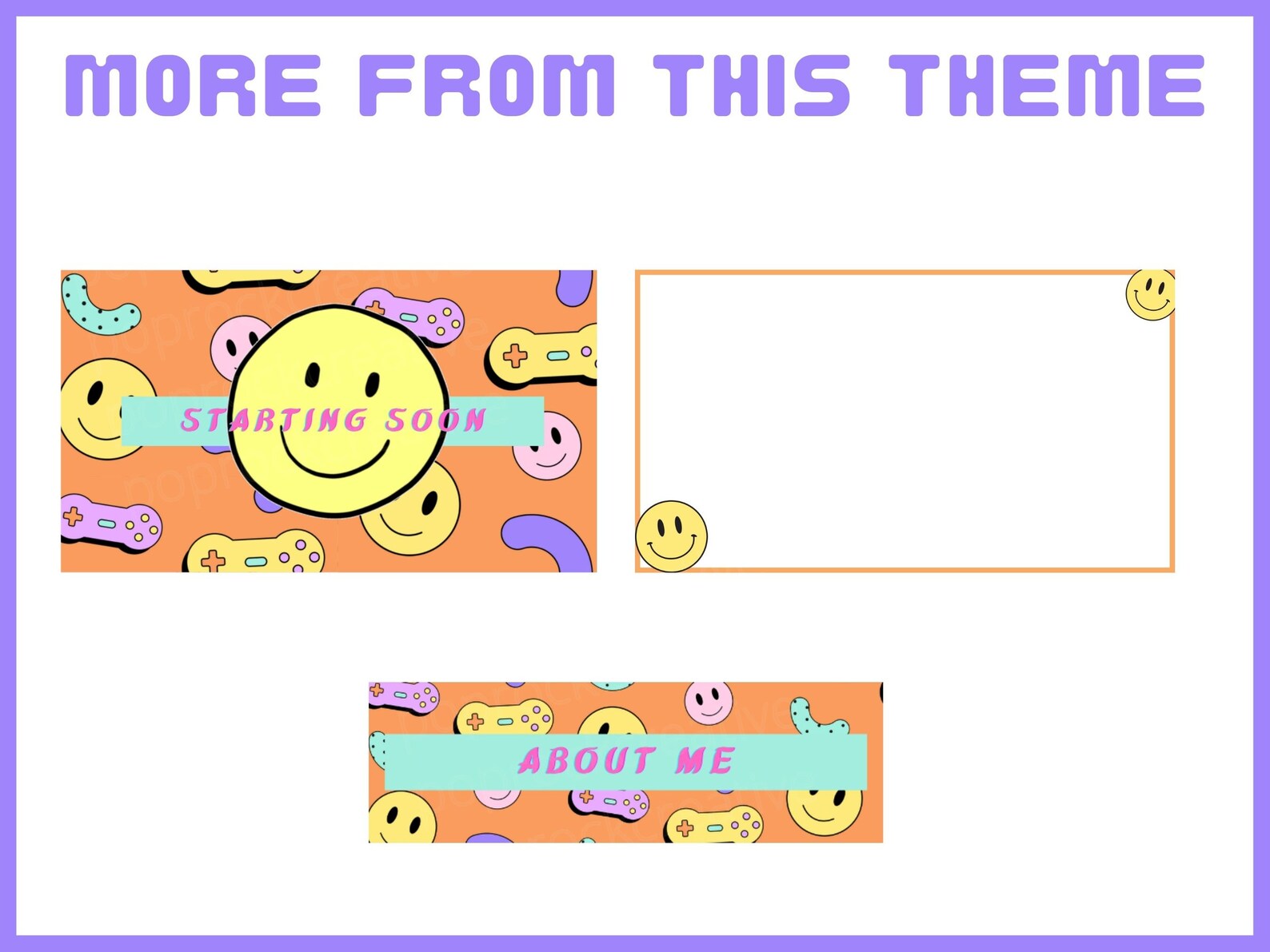 Twitch Chat Box Overlay Yellow Twitch Overlay Chat Stream | Etsy