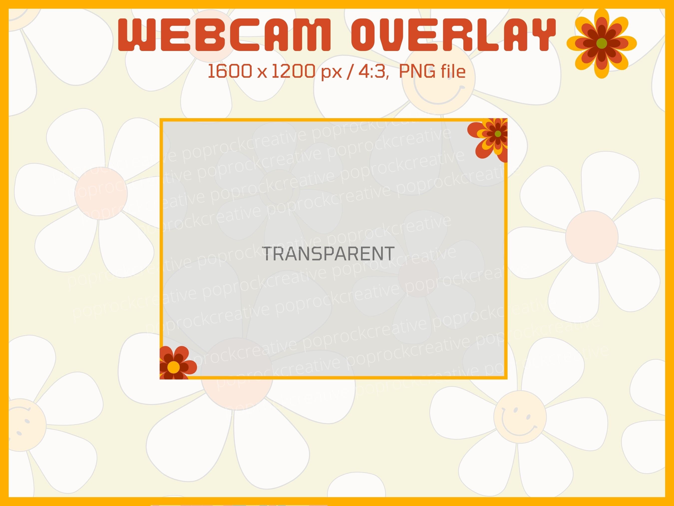 Twitch Web Cam Overlay | Retro Twitch Overlay | Web Cam | Twitch Theme ...