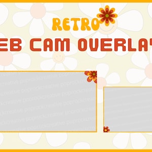 Twitch Web Cam Overlay | Retro Twitch Overlay | Web Cam | Twitch Theme ...