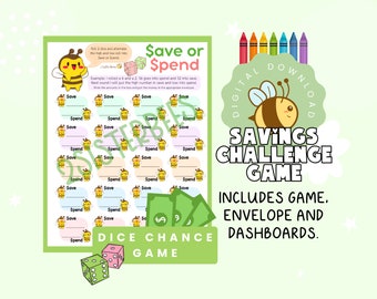 I SPY Savings Challenge Digital Download A6 Insert for - Etsy