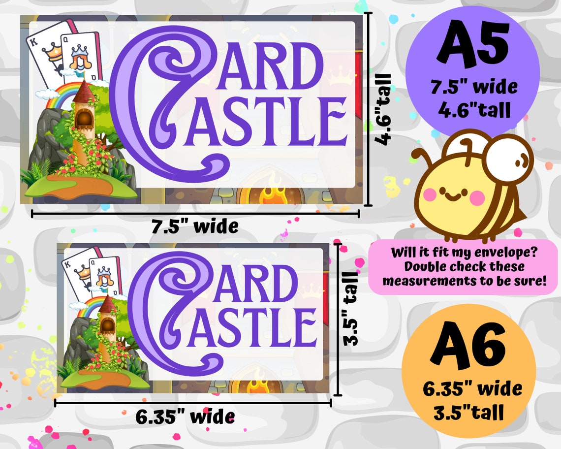 Card Castle ORIGINAL Playing Card Savings Challenge Game Shop - Etsy