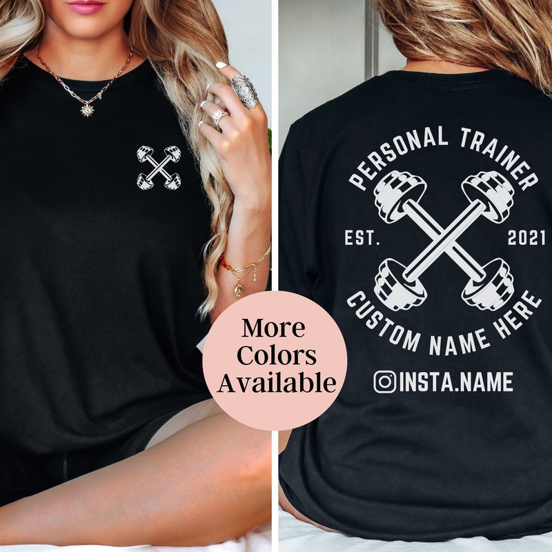 Gym Trainer Shirt - Etsy