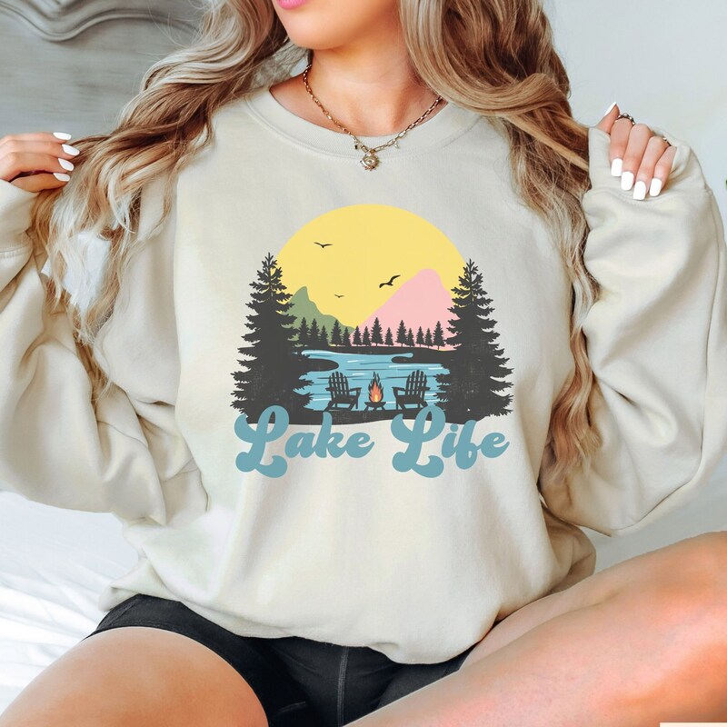 Lake Sweatshirt - Etsy