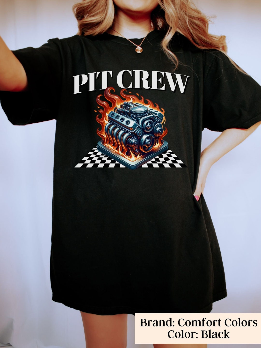 Pit Crew Shirt, Race Day Shirt, Matching Race Shirt, Pit Stop Shirt ...