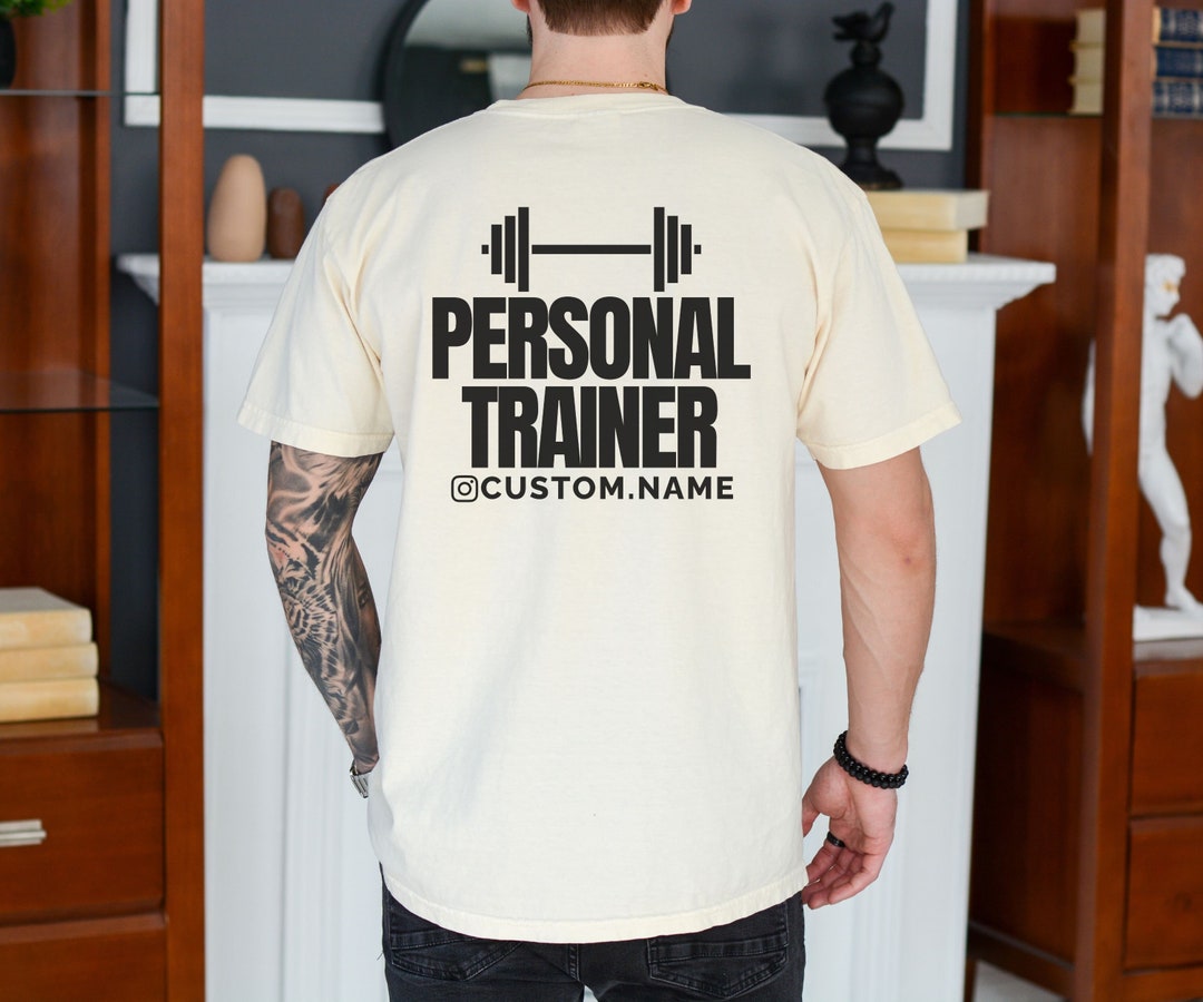 Custom Personal Trainer Shirt, Bodybuilding Shirt, Deadlift Shirt ...