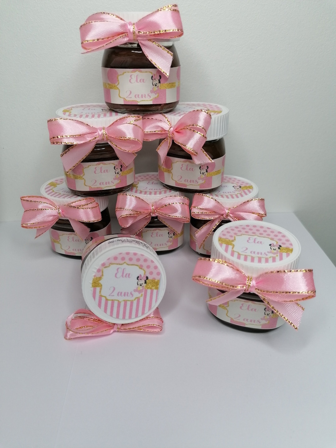 Mini Jar Nutella Birthday Gift Greed Decoration - Etsy