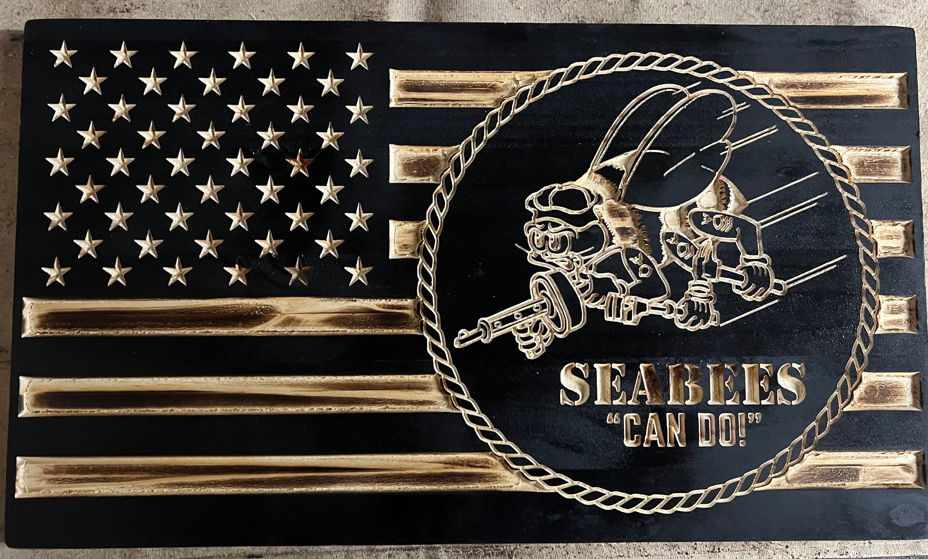 Assorted American Flag Plaques 2 - Etsy