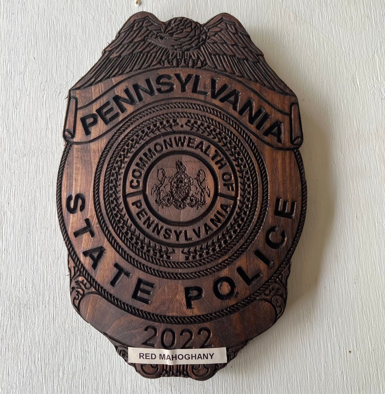 Custom Wood Badge Replica 3D Cut - Etsy