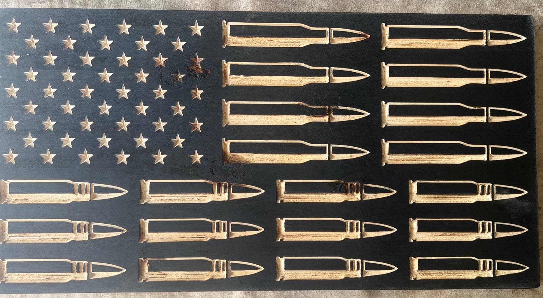 Assorted American Flag Plaques 2 - Etsy