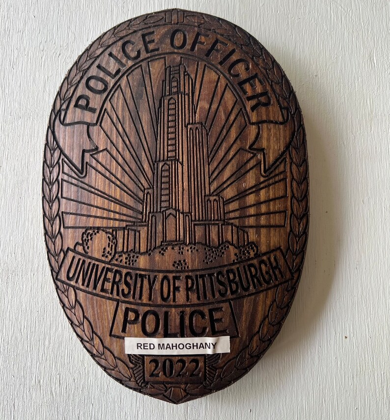 Custom Wood Badge Replica 3D Cut - Etsy