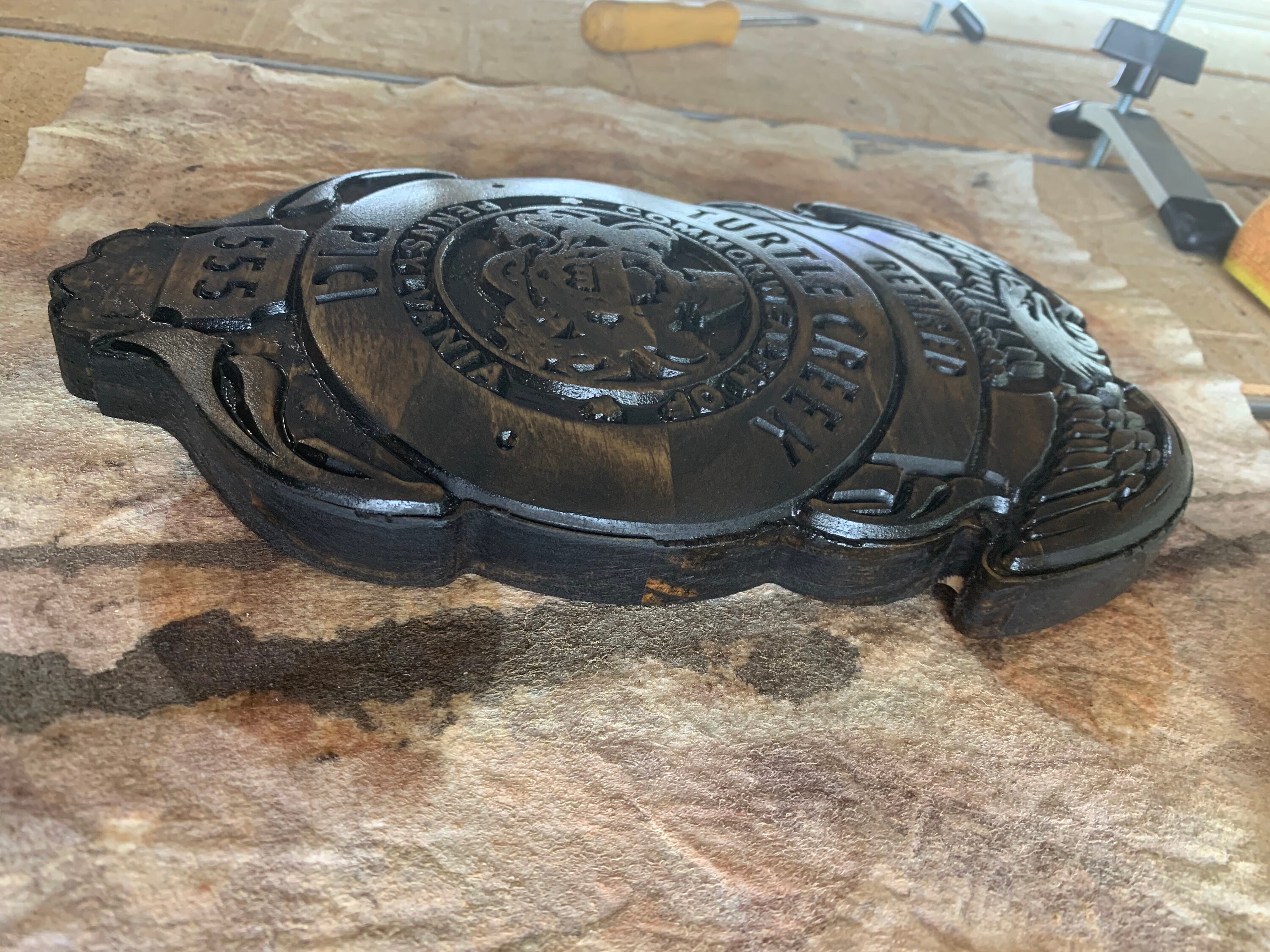 Custom Wood Badge Replica 3D Cut - Etsy