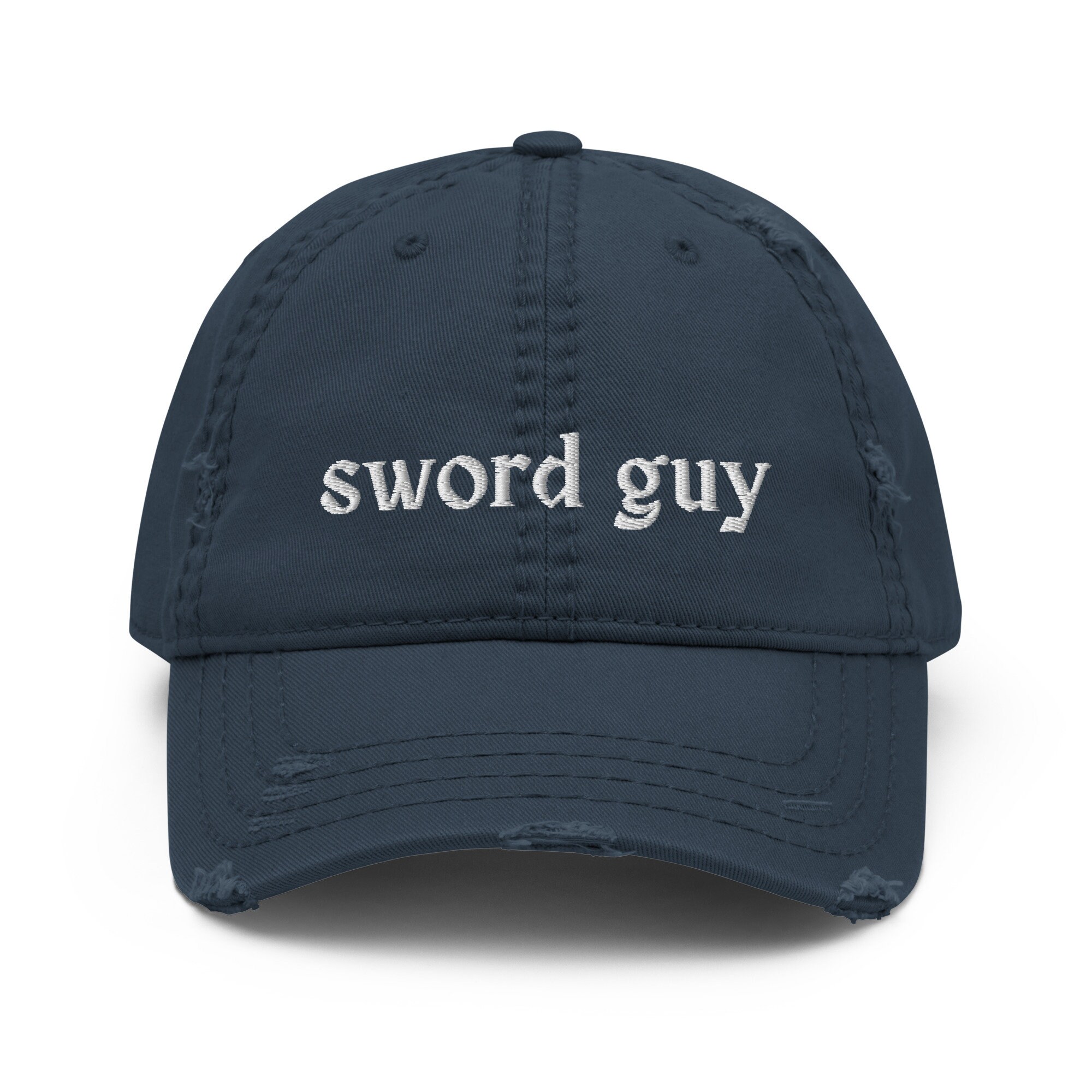 Sword Guy HEMA Distressed Dad Hat Fencing Gift for Sword - Etsy
