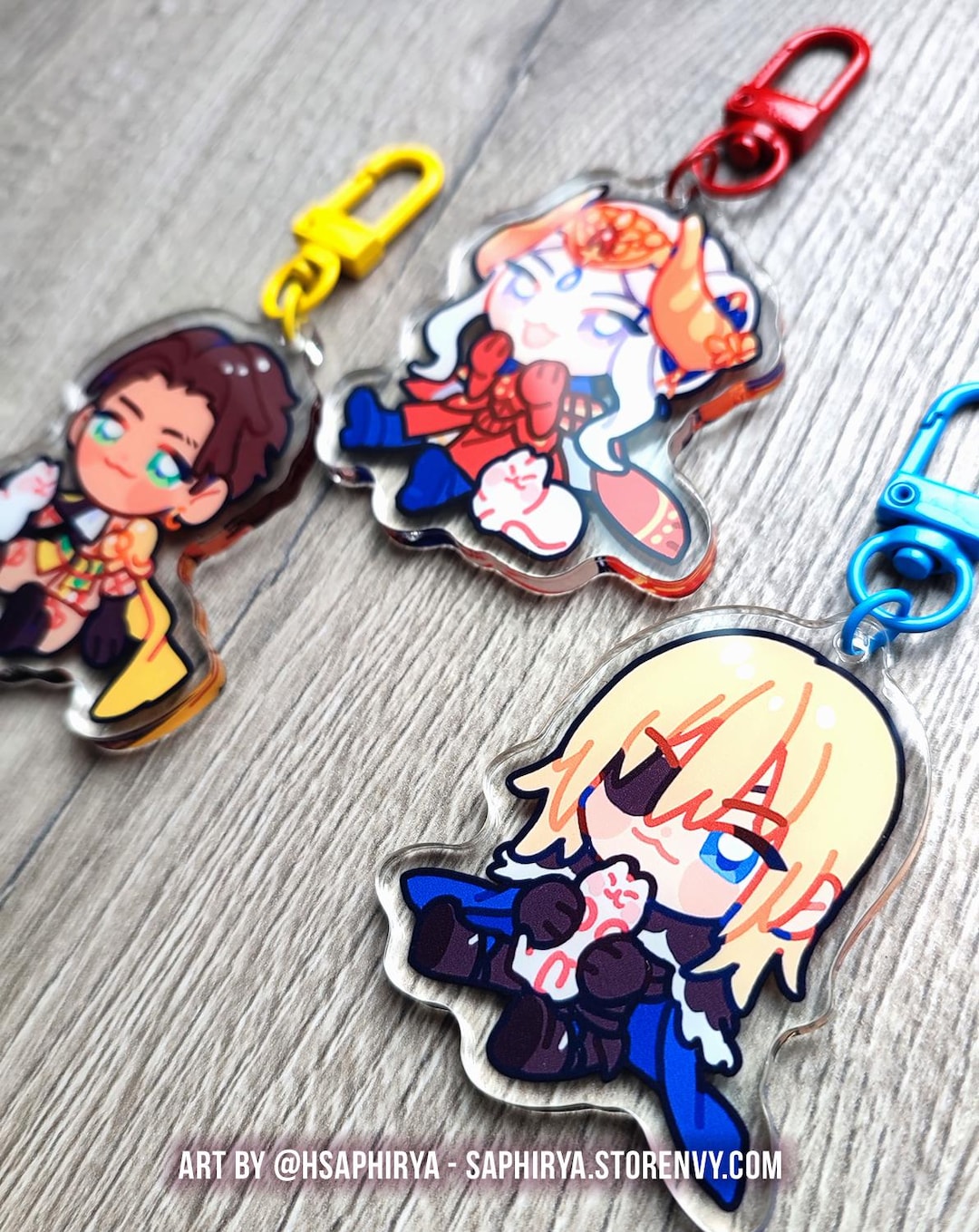 FE3H Edelgard Dimitri Claude Post Timeskip V2 Acrylic Keychain - Etsy