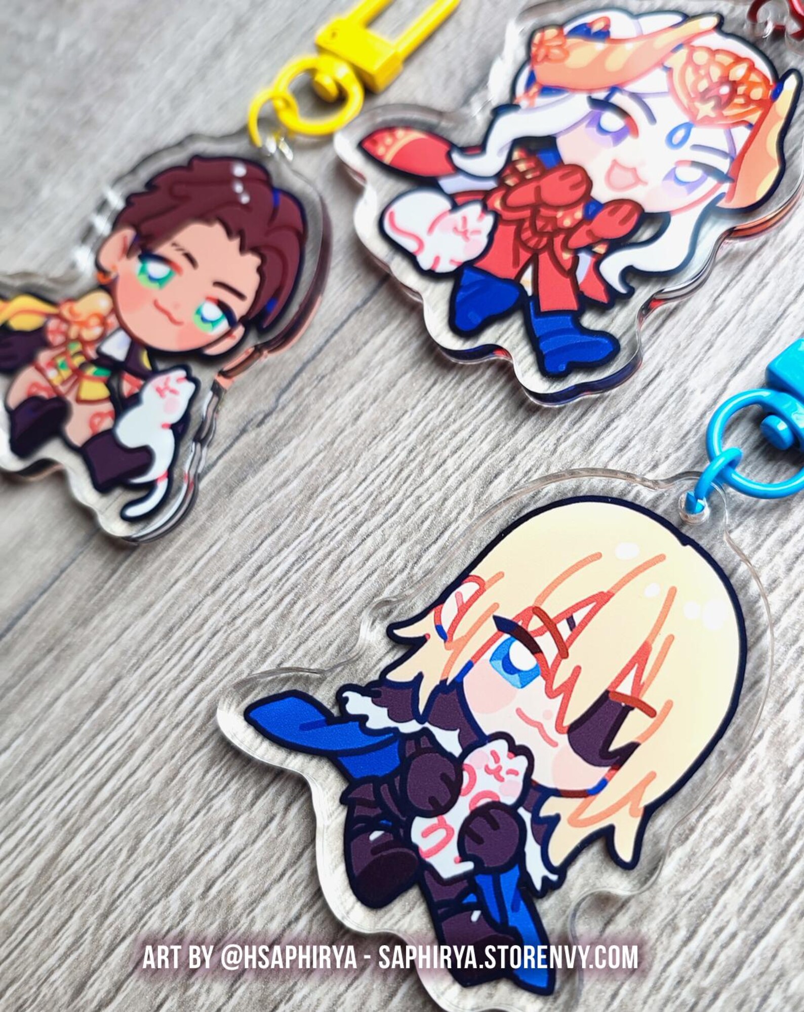 FE3H Edelgard Dimitri Claude Post Timeskip V2 Acrylic Keychain - Etsy