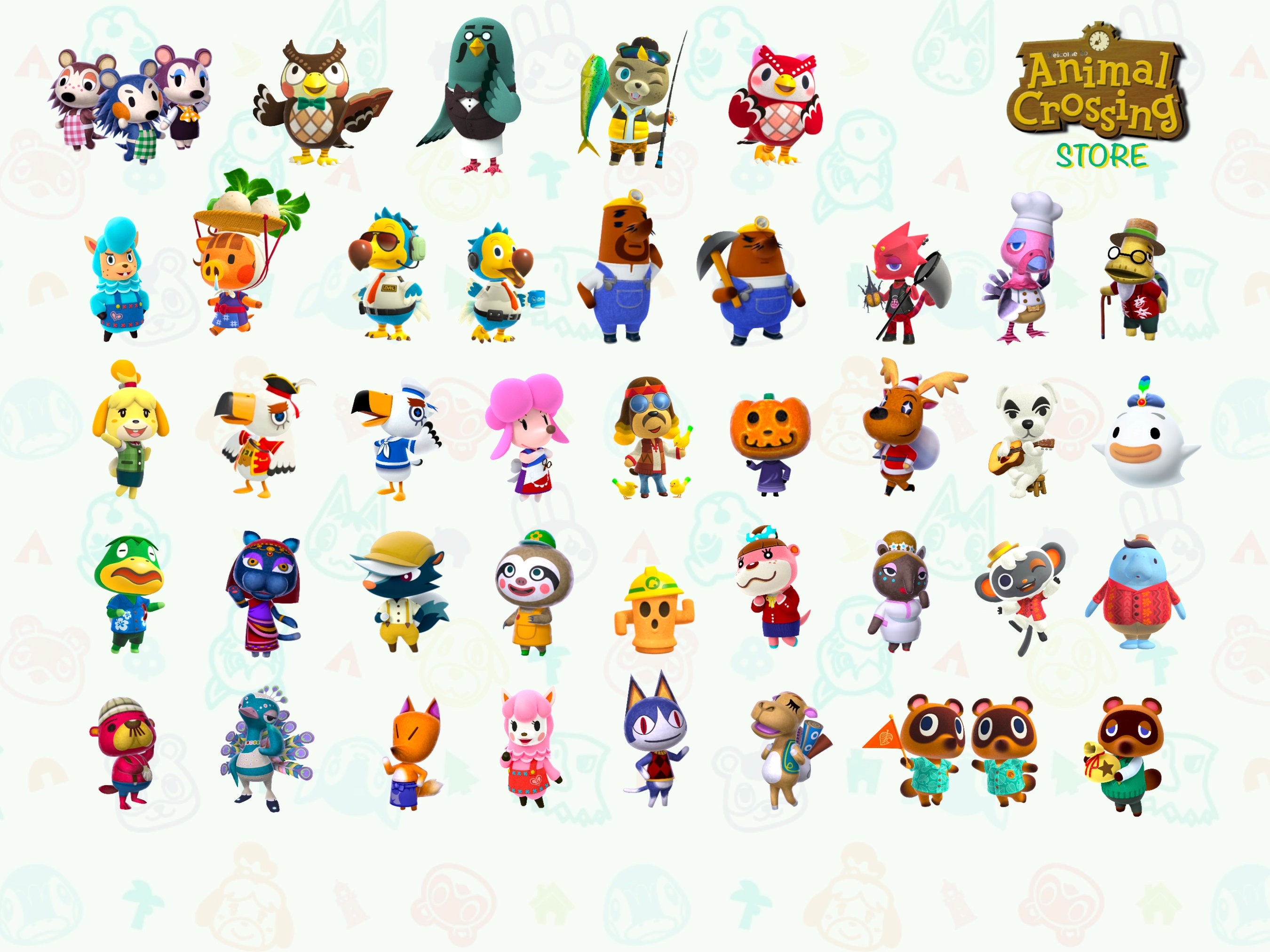 200+ Clipart Bundle | Animal Crossing New Horizons | ACNH Game ...