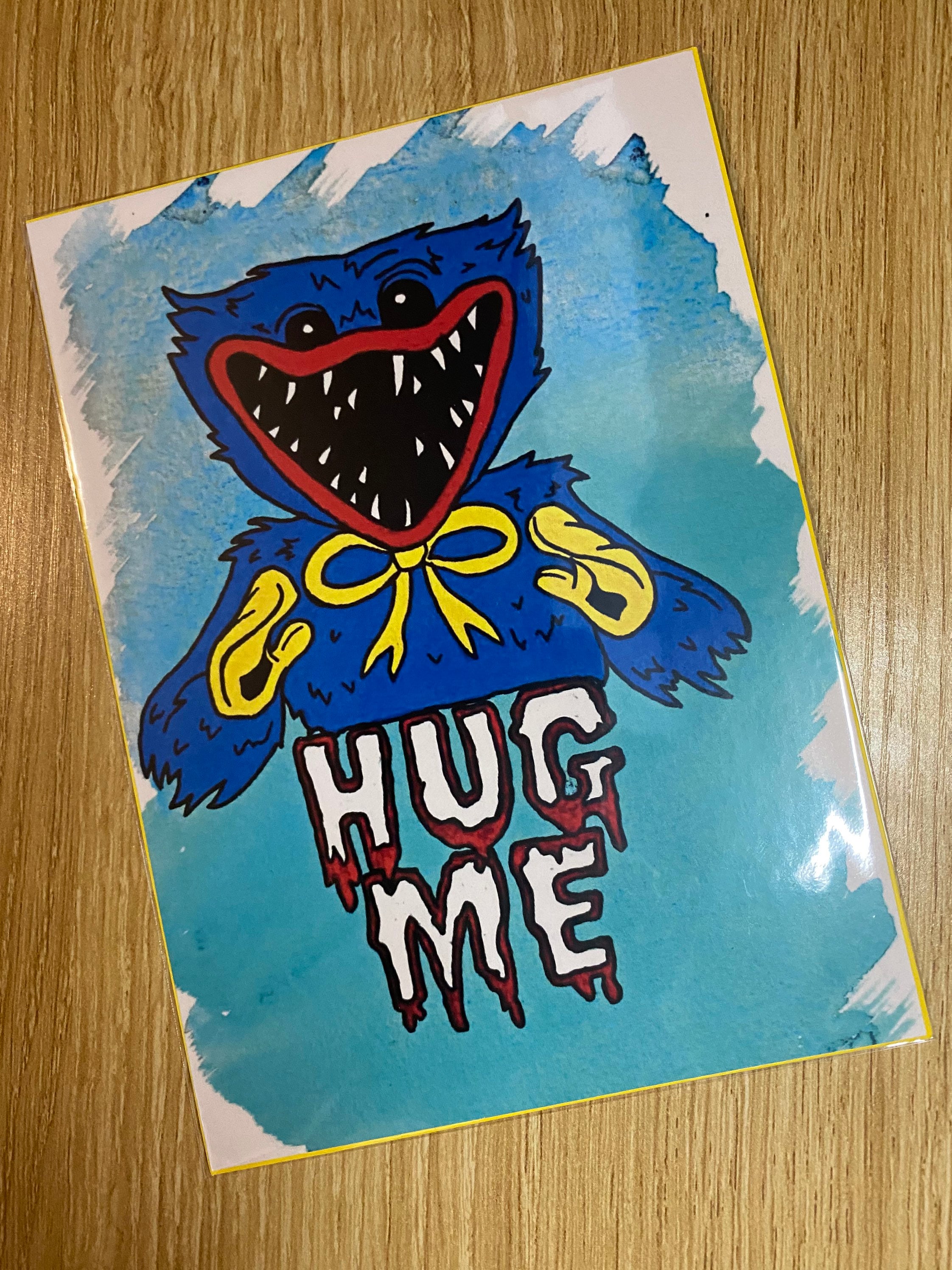 Huggie Wuggie Art Print Poster Picture Nursery Bedroom - Etsy